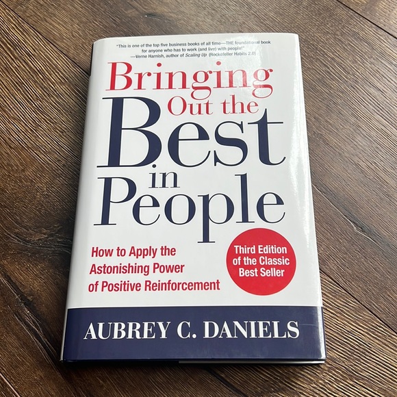 Aubrey Daniels | Other | Bringing Out The Best In People Aubrey Daniels ...